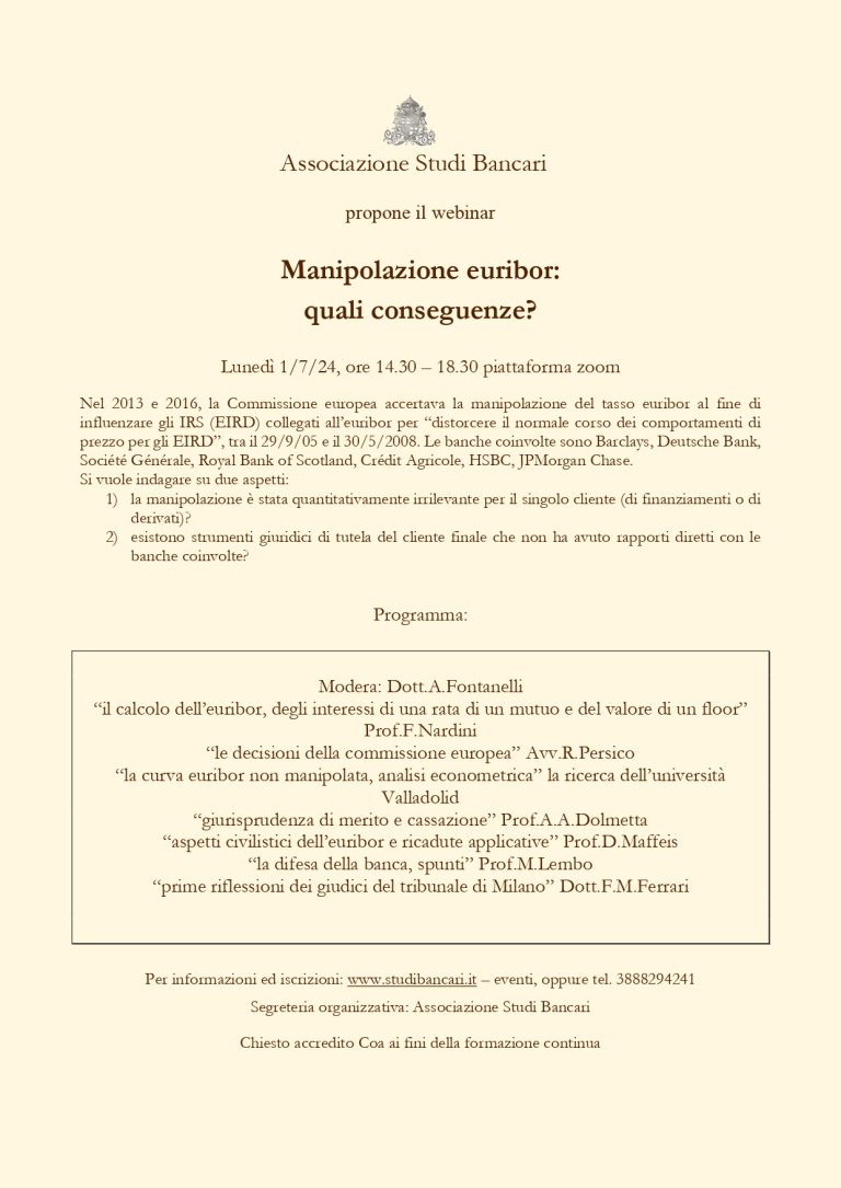 MUTUO: è titolo esecutivo se integrato con gli atti di erogazione o ...